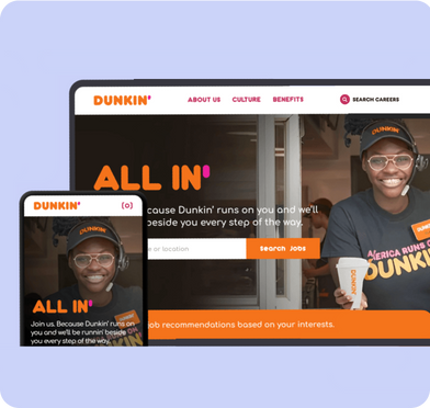 #1 Dunkin’ Donuts Hiring Software | Hire Faster with HigherMe