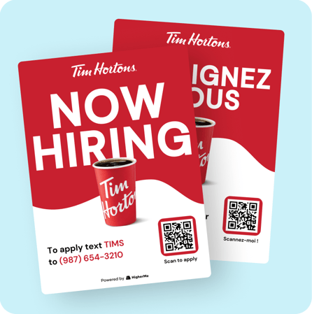 Easy Hiring for Tim Hortons